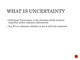 Strategy under uncertainty | PPT