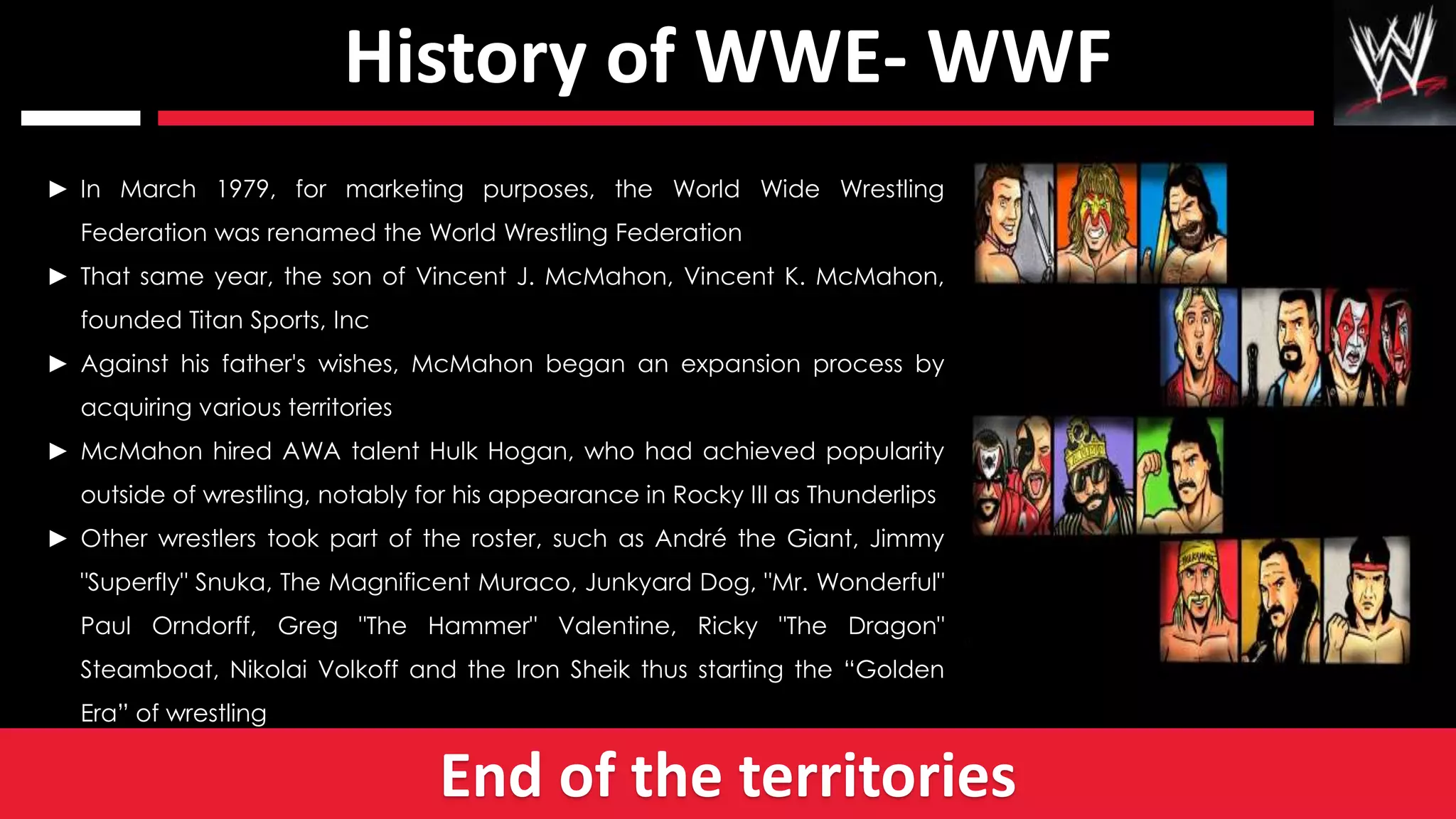 WWE from a Strategy Perspective | PPTX