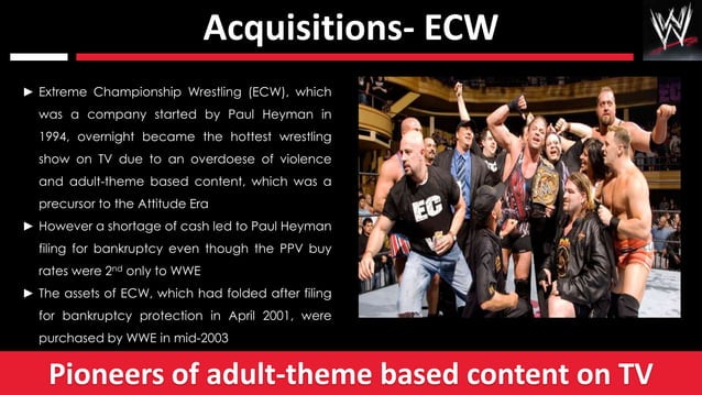 WWE from a Strategy Perspective | PPT