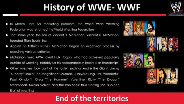 WWE from a Strategy Perspective | PPT