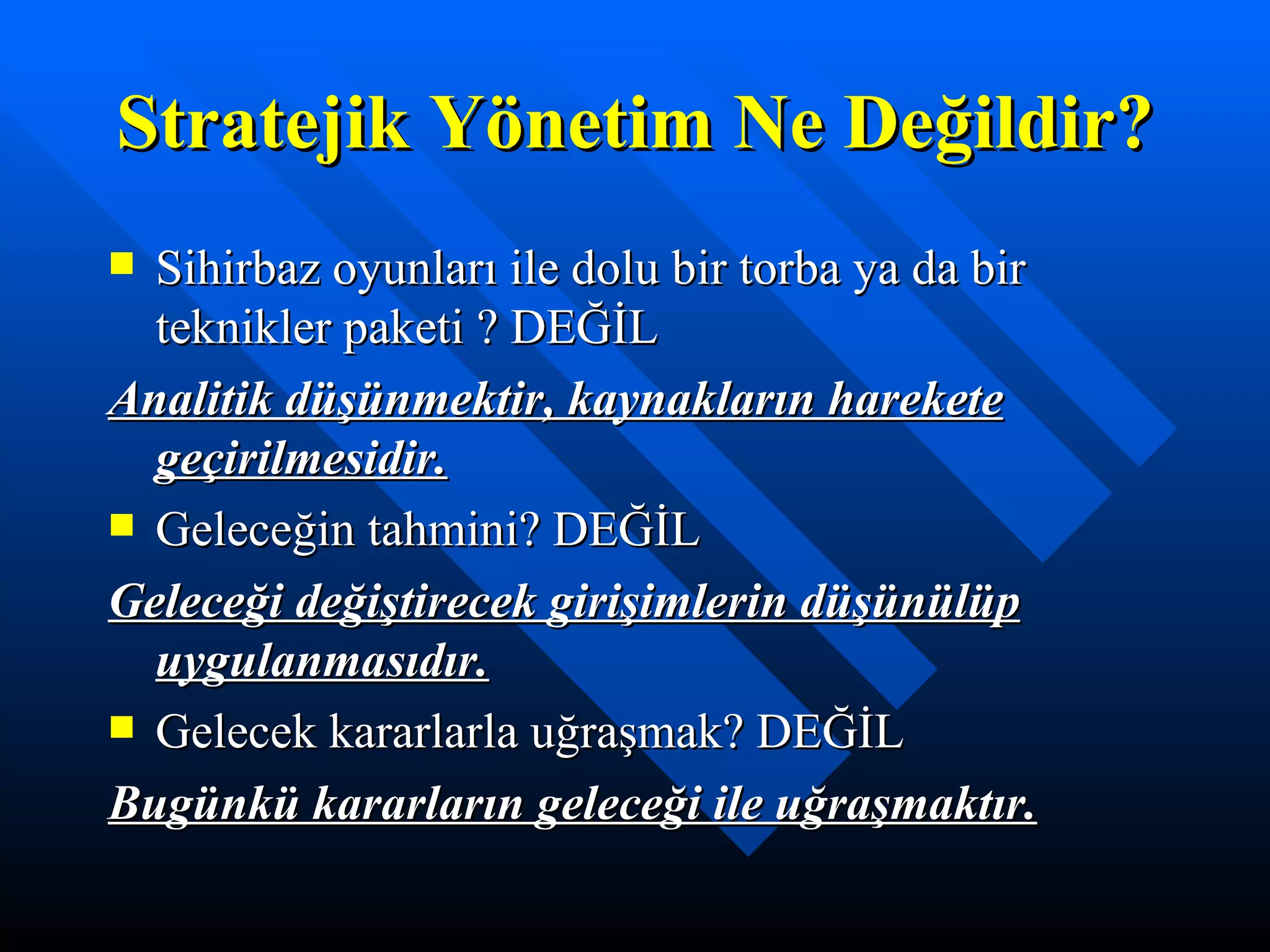 Stratejik yonetim | PPT