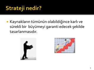 Strateji nedir ? Stratejik Düşünme & Stratejik Planlama | PDF