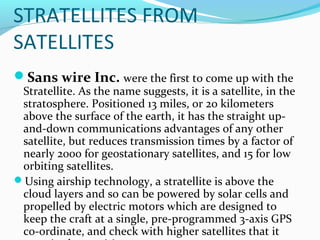 Stratellite 2015 | PPT