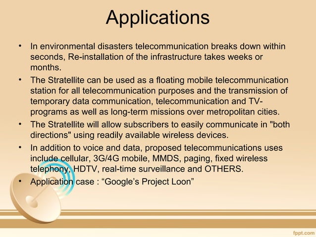 Stratellites - Satellites in Stratosphere | PPT | Computer Networking ...
