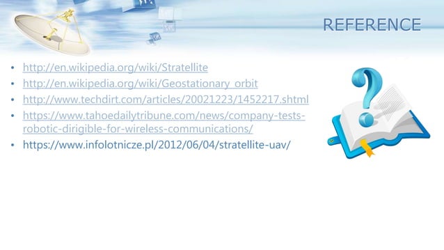 Stratellite communication ppt | PPTX