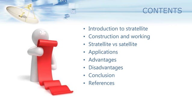 Stratellite communication ppt | PPTX