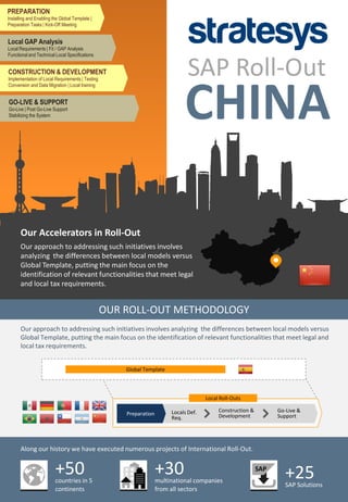 Stratesys - Capabilities SAP Roll Out China - ENG - JUL2014 | PDF