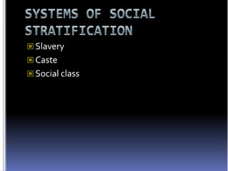 Stratification | PPT