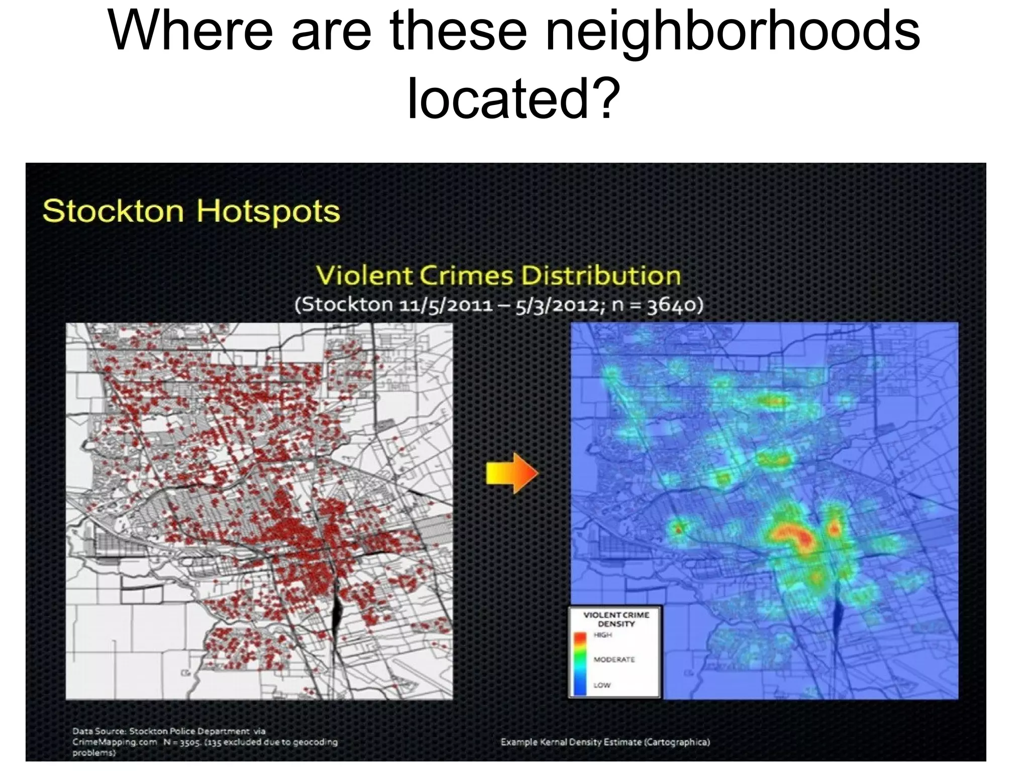 Stratification based on geographic location in stockton | PPT