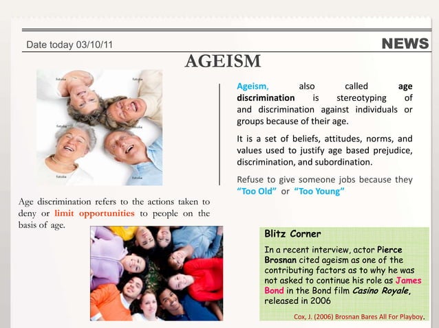 Stratification by gender and age | PPT