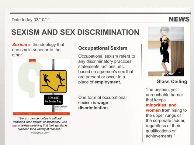 Stratification by gender and age | PPT