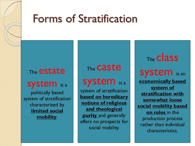 Stratification: Chapter7