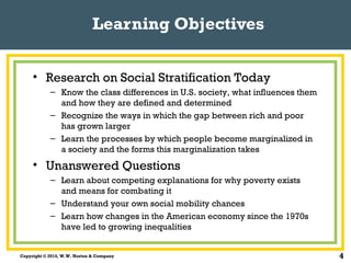 Vermette - Sociology 101 - Chapter 8: Stratification, Class and ...