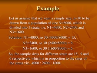 Stratified Random Sampling | PPT