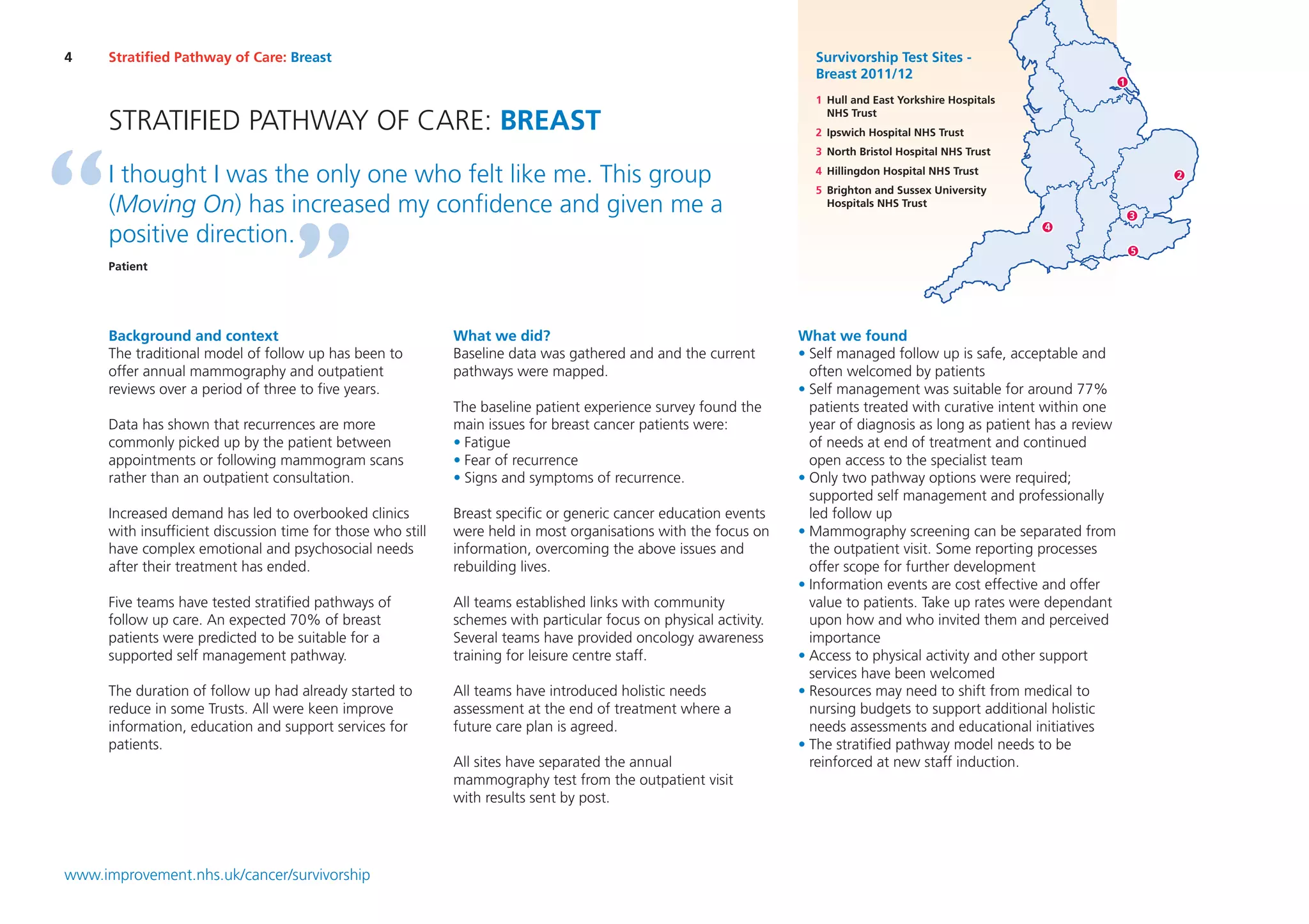 Stratified pathways of care...from concept to innovation | PDF
