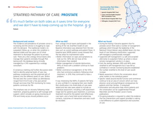 Stratified pathways of care...from concept to innovation | PDF | Cancer | Diseases and Conditions