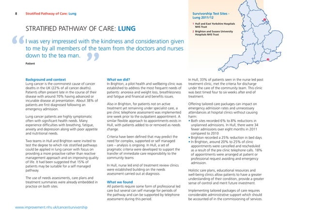 Stratified pathways of care...from concept to innovation | PDF | Cancer ...