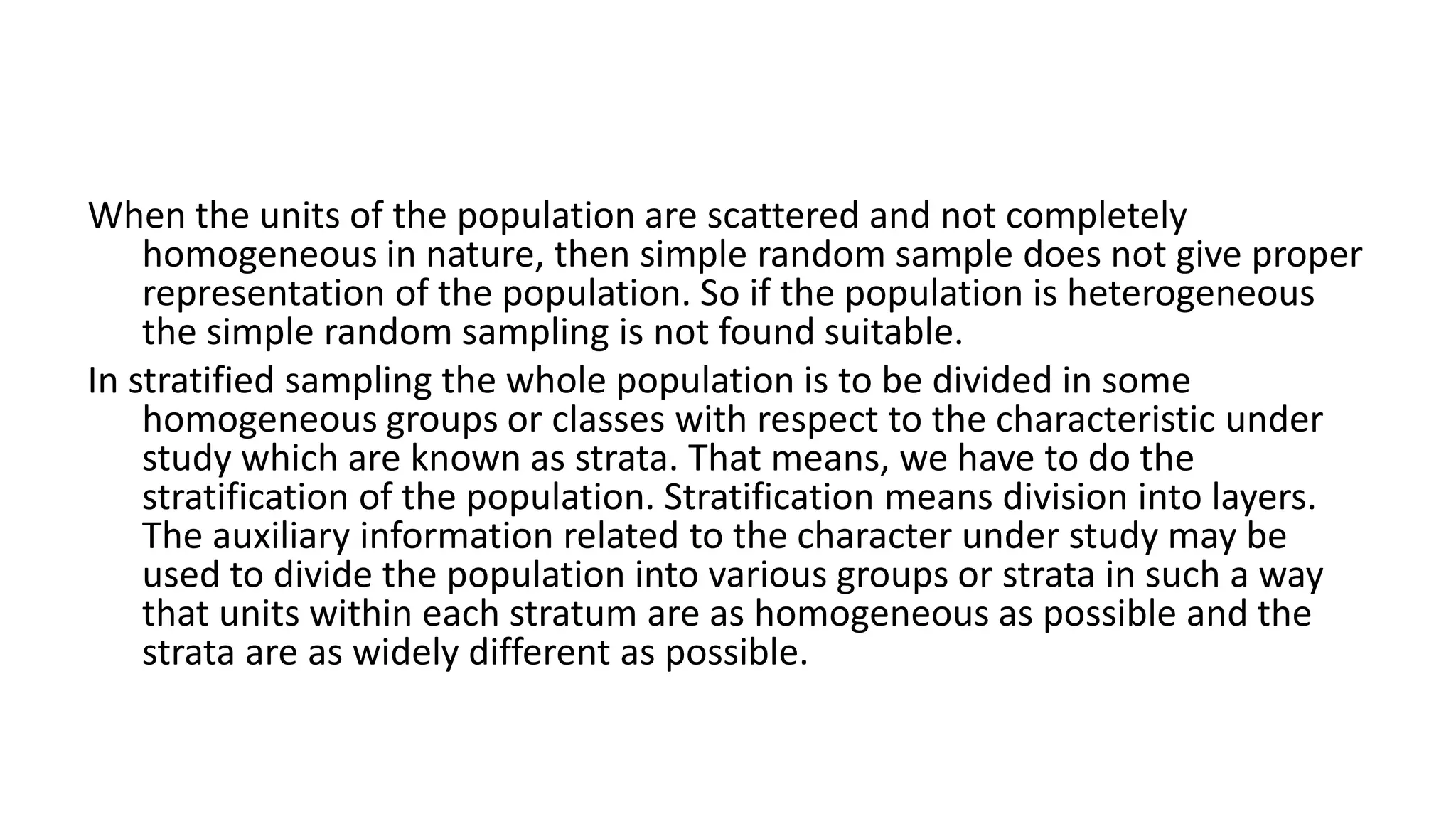 Stratified Random Sampling - Problems | PPTX