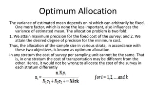Stratified Random Sampling - Problems | PPTX