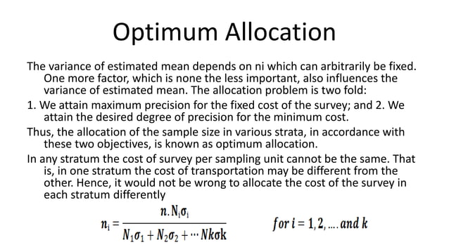 Stratified Random Sampling - Problems | PPTX | Physics | Science