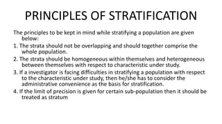 Stratified Random Sampling - Problems | PPTX