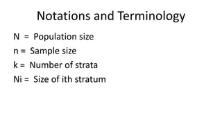 Stratified Random Sampling - Problems | PPTX | Physics | Science
