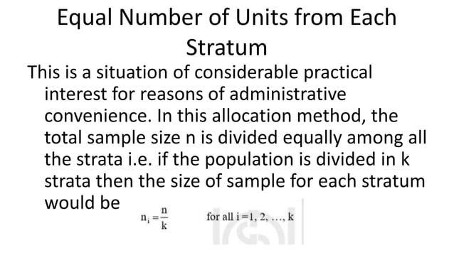 Stratified Random Sampling - Problems | PPTX | Physics | Science