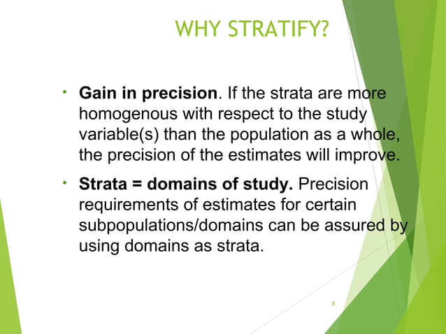 Stratified random sampling | PPT