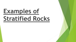 Stratified rocks | PPTX
