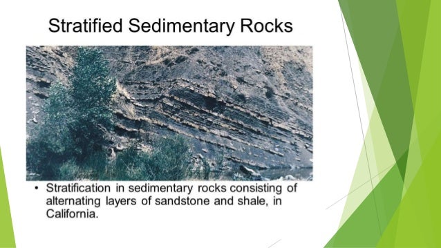 Stratified rocks