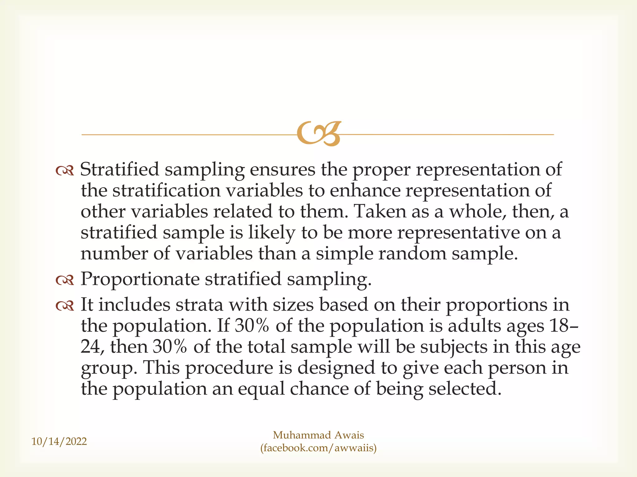 Stratified Sampling Technique - Probability Sampling - Mass Media ...