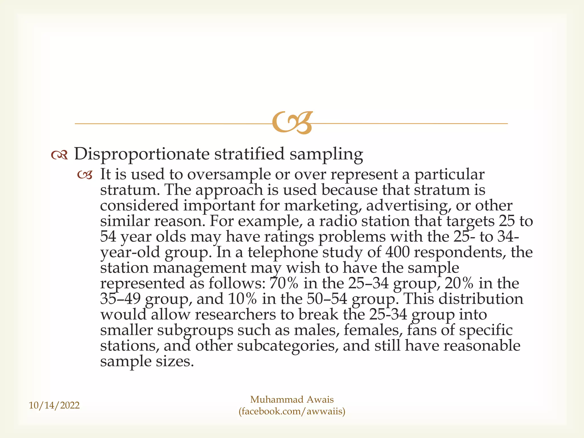 Stratified Sampling Technique - Probability Sampling - Mass Media ...