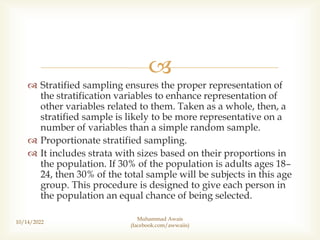 Stratified Sampling Technique - Probability Sampling - Mass Media ...