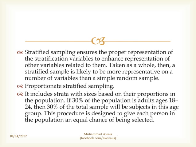 Stratified Sampling Technique - Probability Sampling - Mass Media ...