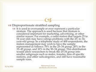 Stratified Sampling Technique - Probability Sampling - Mass Media ...