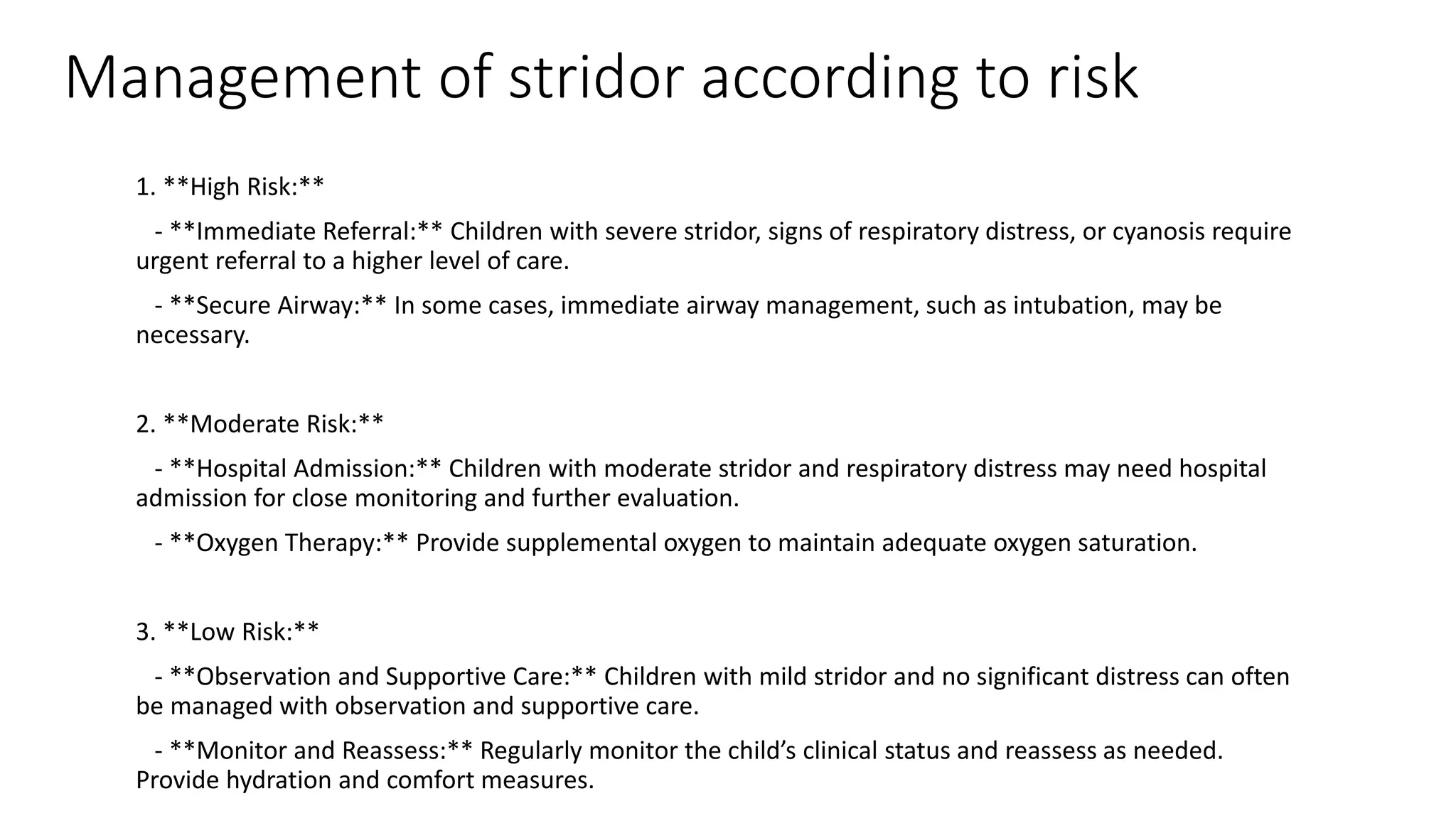 stratify risk in children with stridor using IMNCI guidelines.pptx