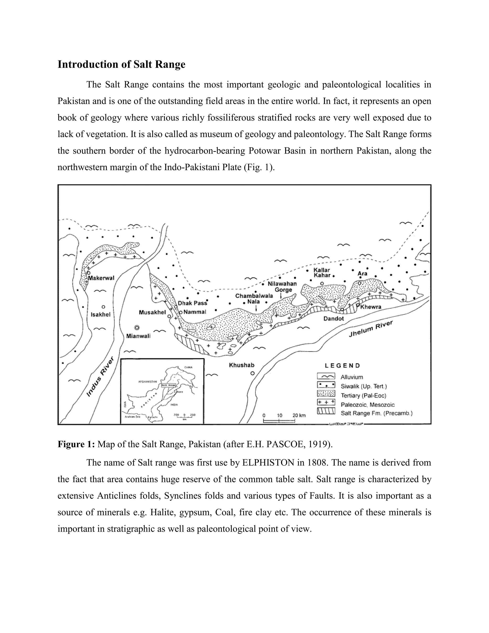 Salt Range Field Report | PDF