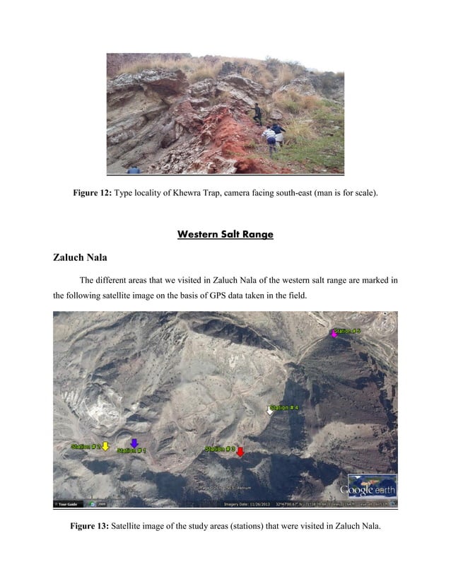 Salt Range Field Report | PDF