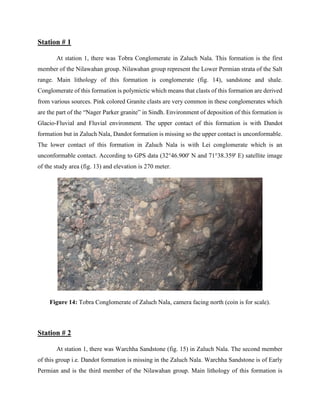 Salt Range Field Report | PDF