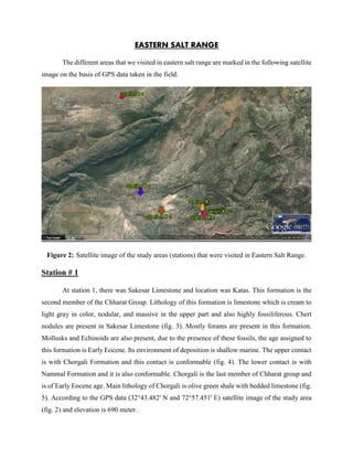 Salt Range Field Report | PDF