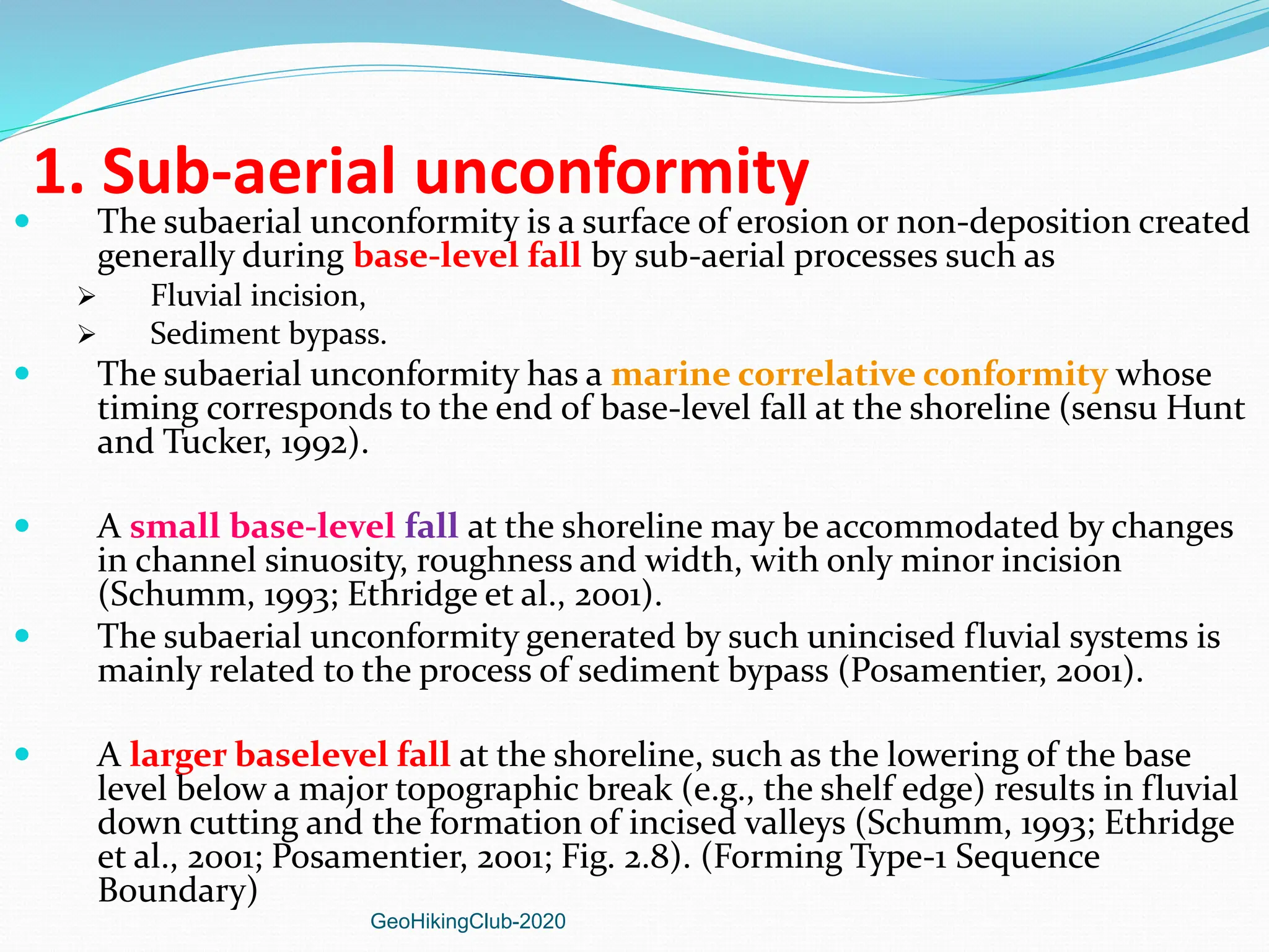 Stratigraphic Surfaces of sequence stratigraphy | PDF