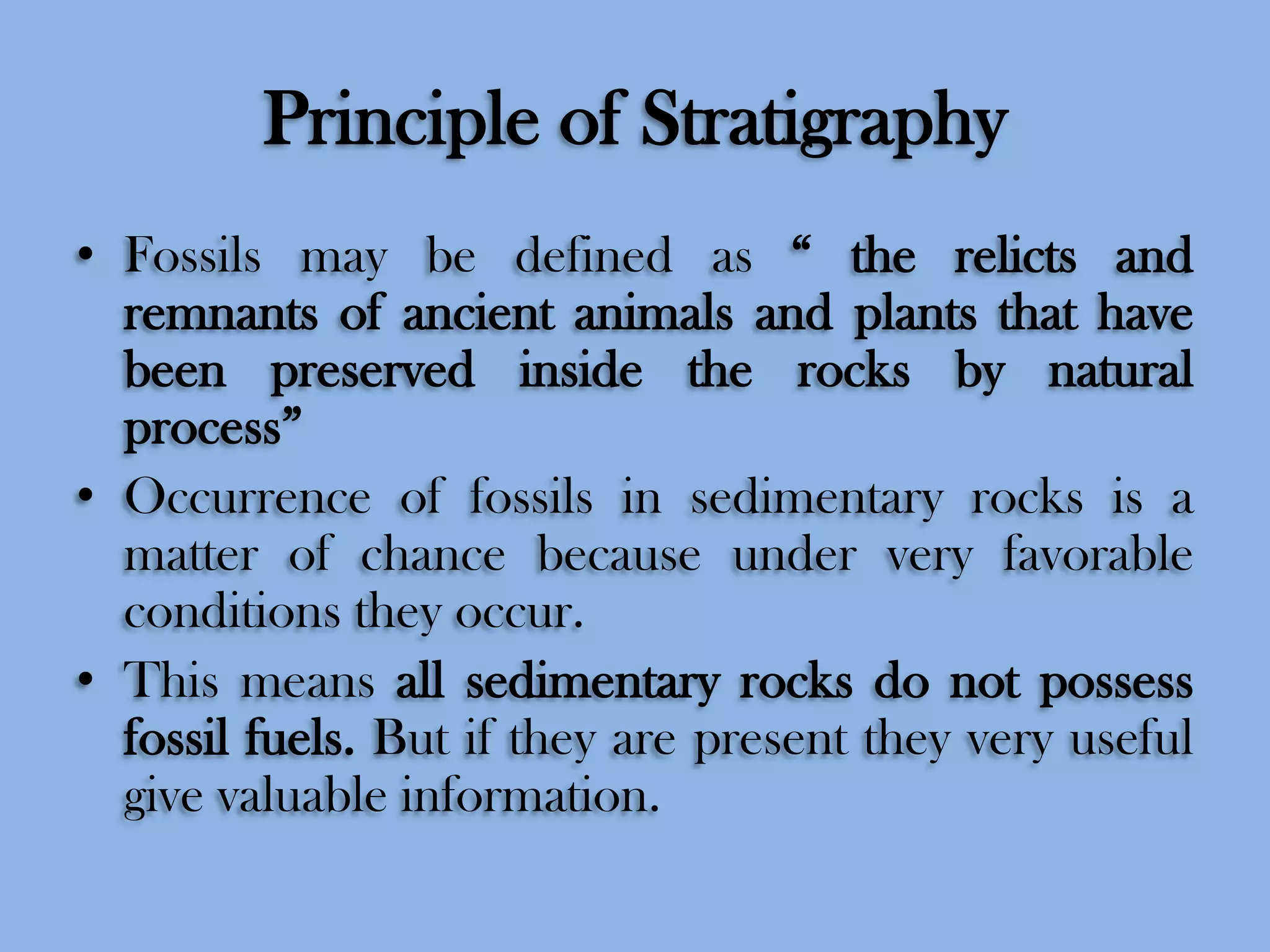 Stratigraphy | PPTX