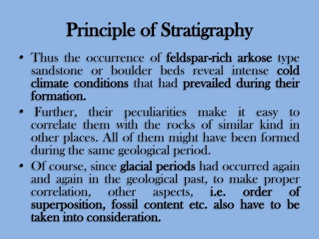 Stratigraphy | PPTX