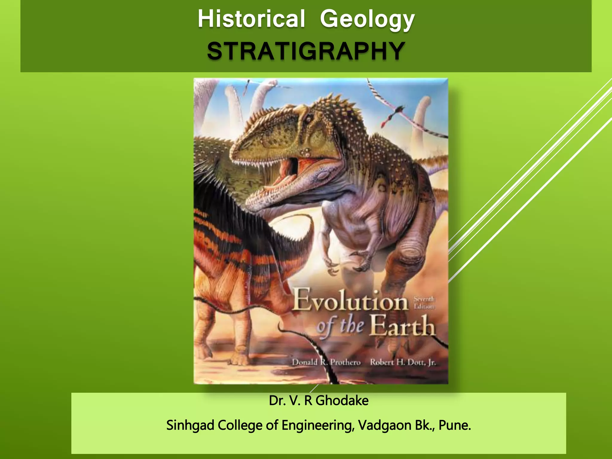 Stratigraphy and history of earth | PPTX