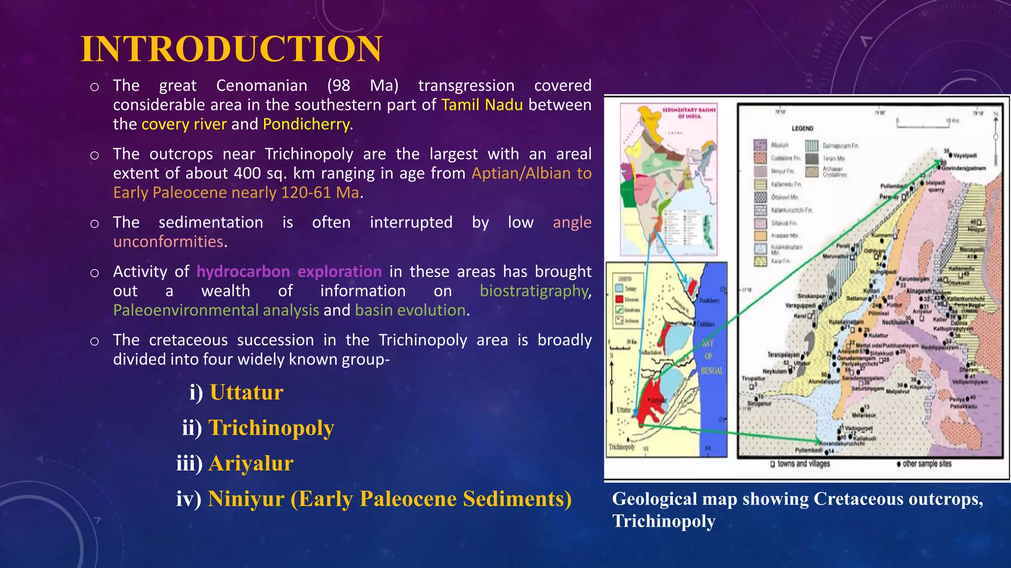 Stratigraphy of Trichinopoloy | PPTX