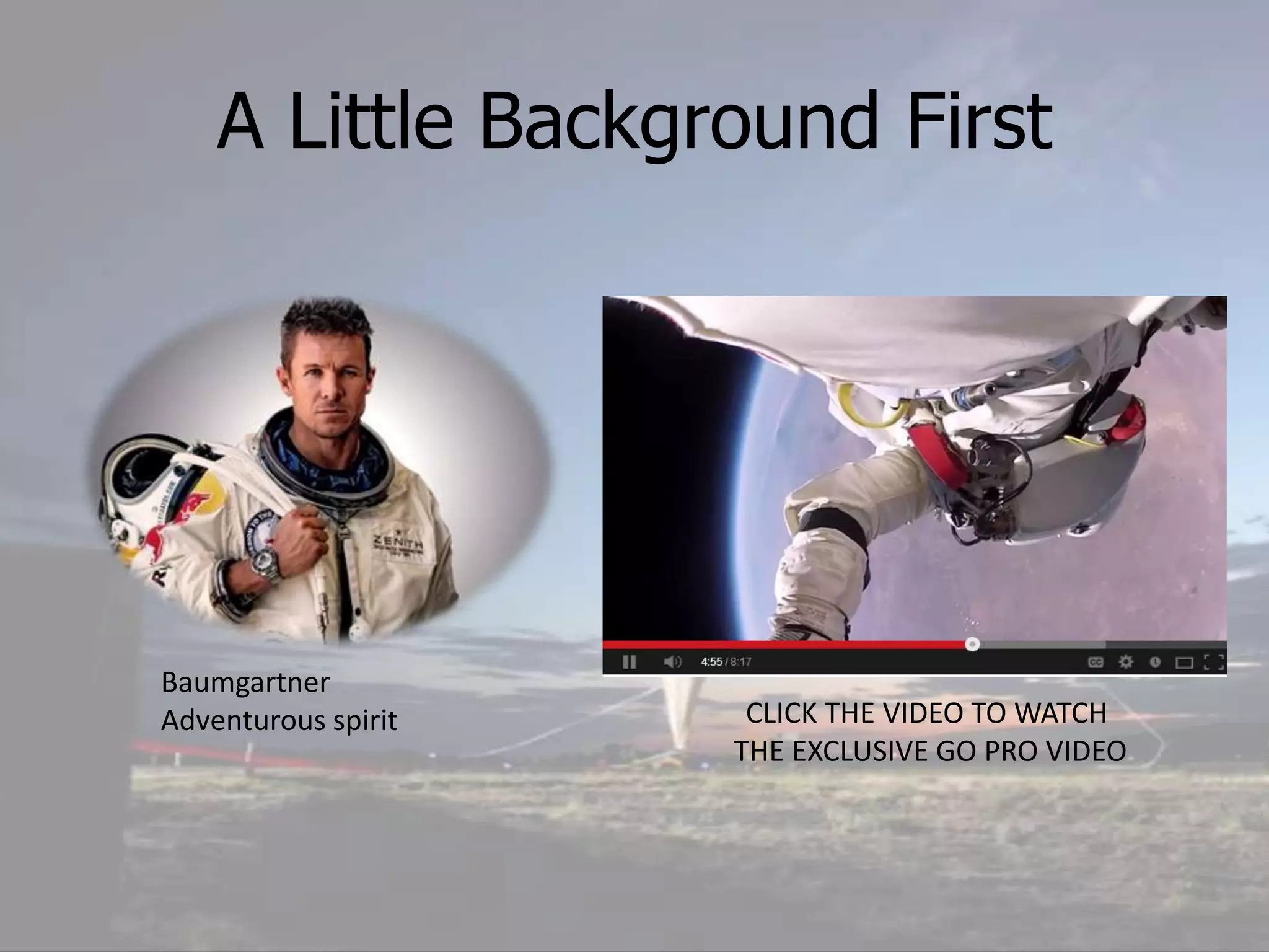 Red Bull Stratos Jump and Social Media | PPTX