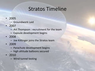 Red Bull Stratos Jump and Social Media | PPTX