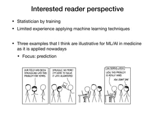 Thoughts on Machine Learning and Artificial Intelligence | PDF