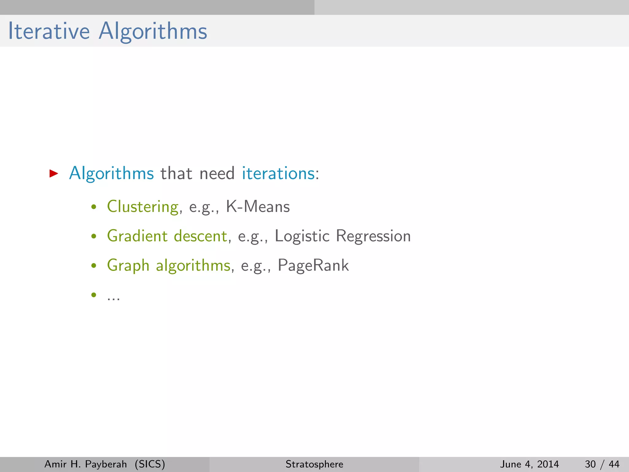 The Stratosphere Big Data Analytics Platform | PPT