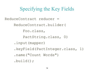 Stratosphere Intro (Java and Scala Interface) | ODP